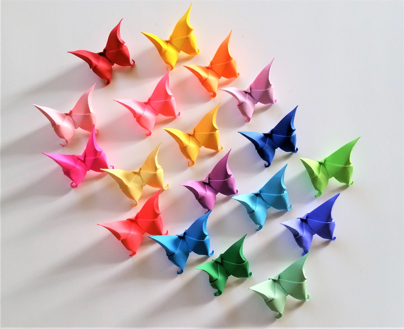 100 Origami Butterflies-paper Butterfly-origami - Etsy