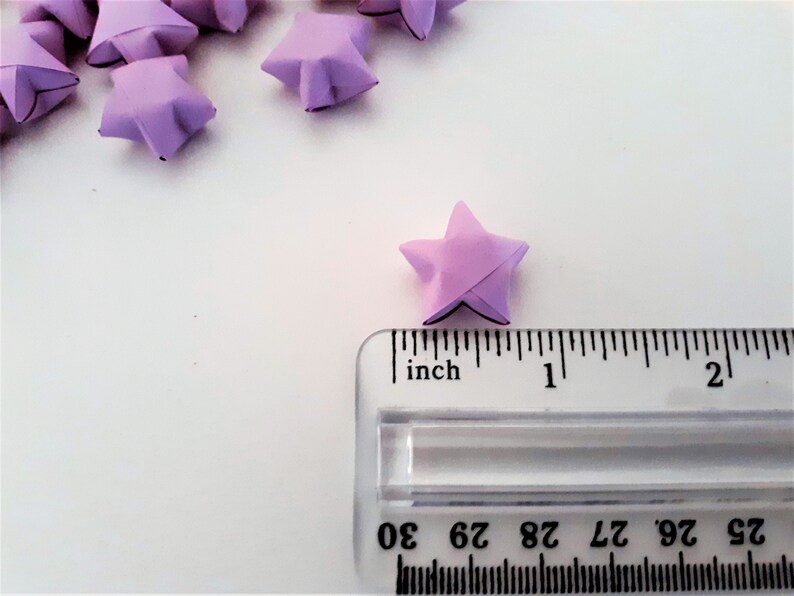 100 Pastel Purple Origami Lucky Stars - Etsy