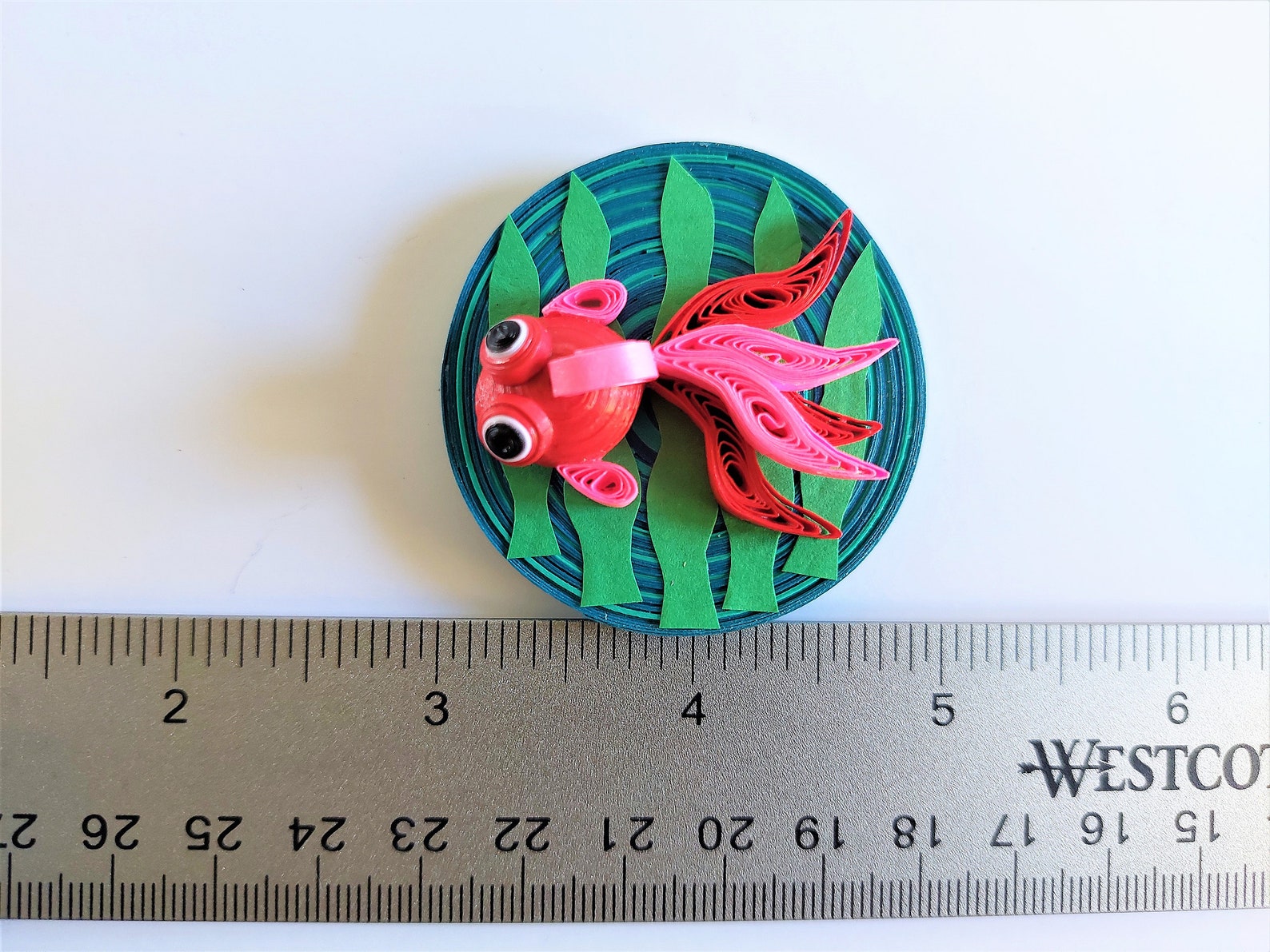 Quilling Fish Magnet Goldfish Magnet Fish Fridge Magnet - Etsy