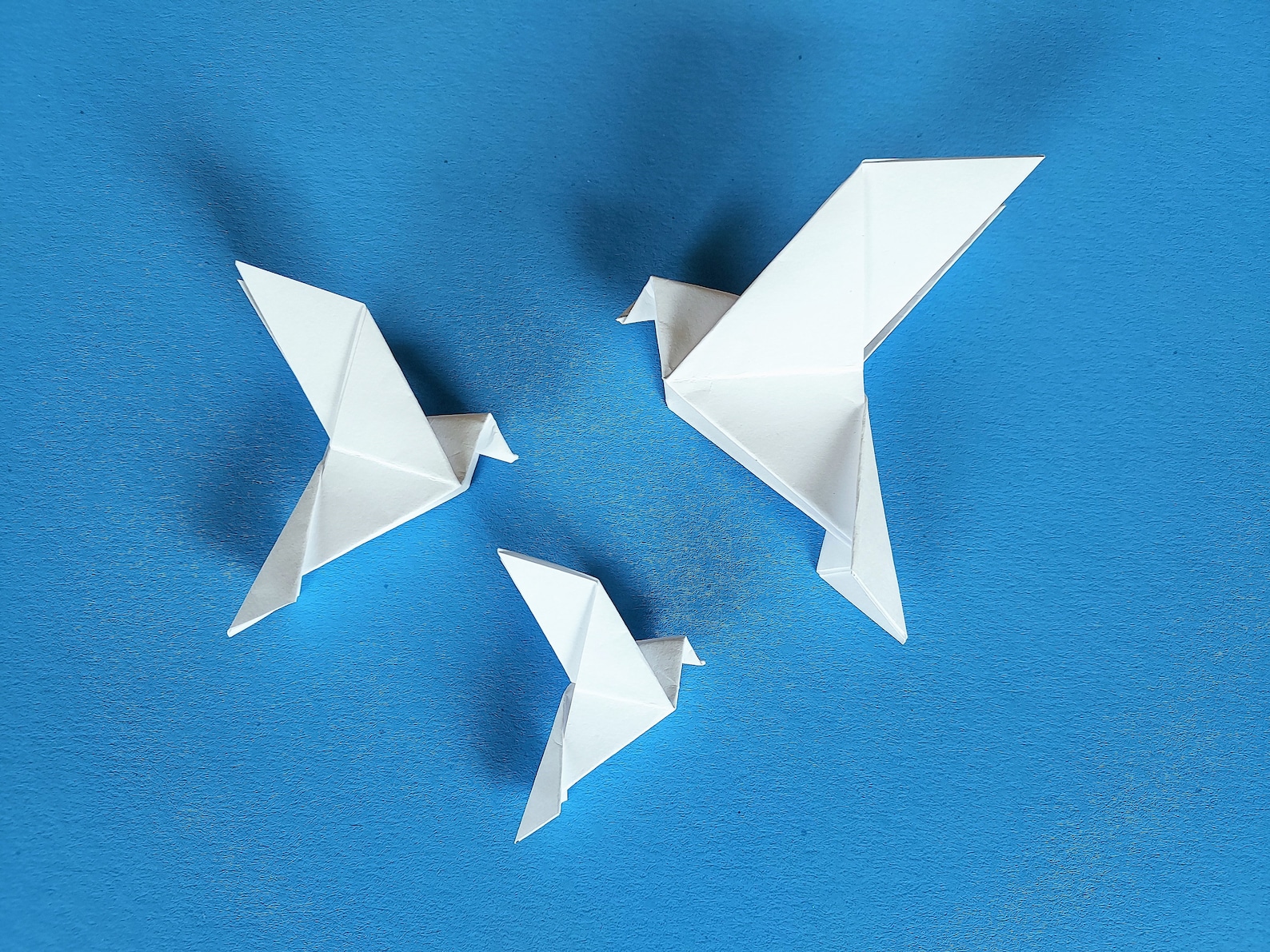 100 Origami White Dove, White Origami Paper Dove, Origami Birds - Etsy