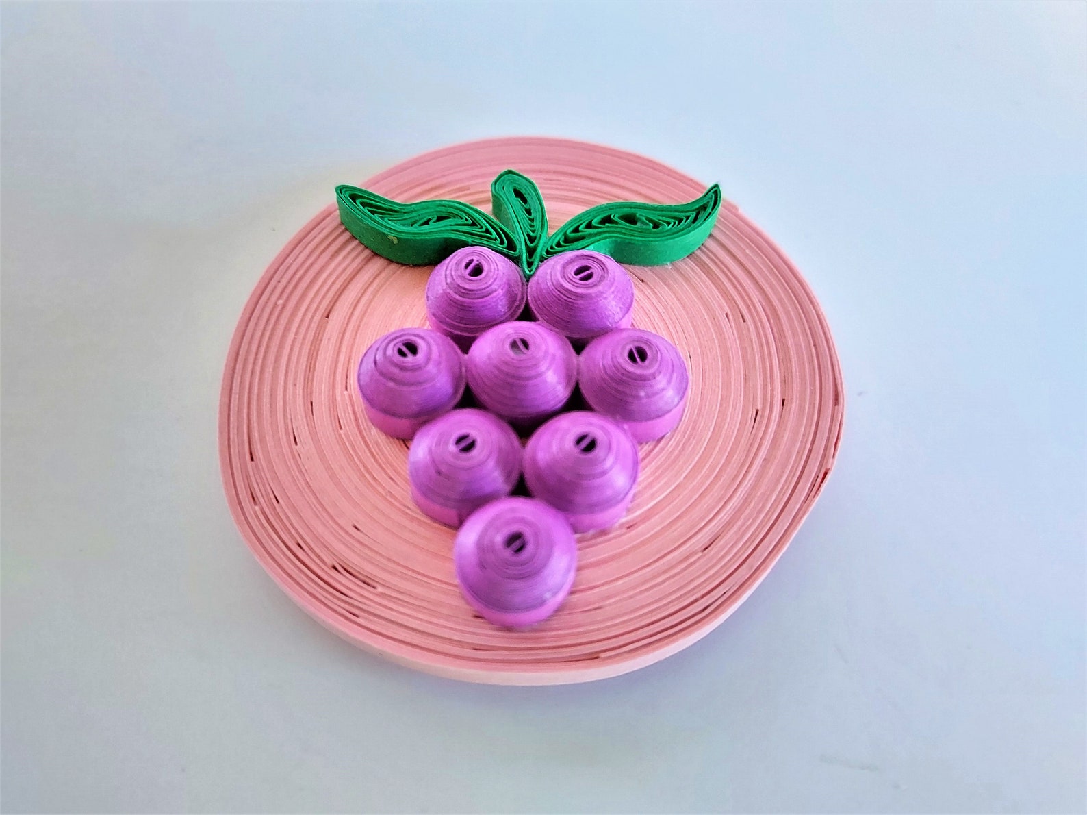 Quilling Grape Magnets Grape Art Magnets Quilled Grape Art - Etsy