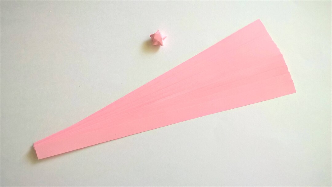 Pastel Pink : Lucky Star Paper Strips 100 - Etsy