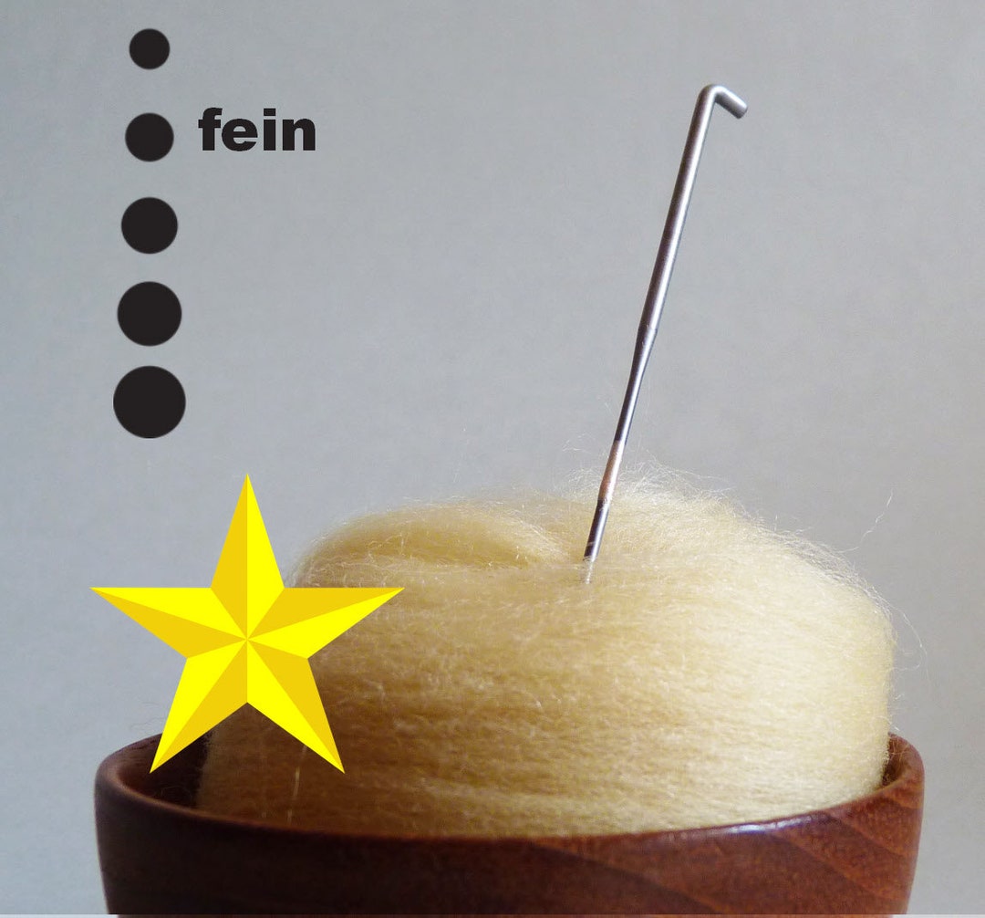 5x Star Felting Needle - Fine 40 Gauge - Etsy
