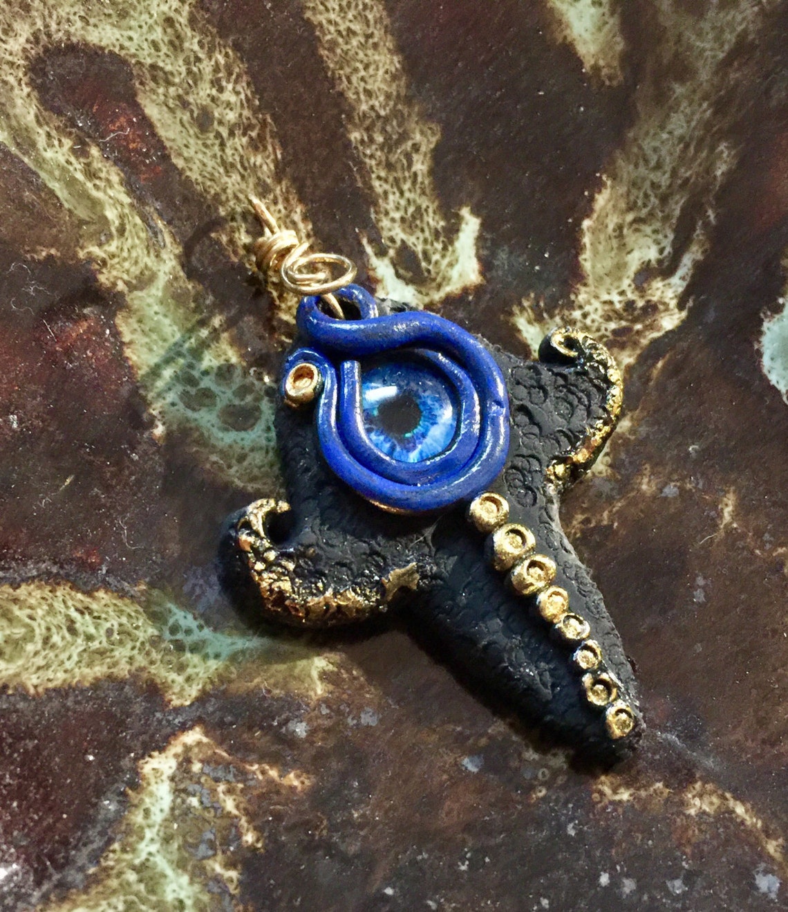 Evil Eye Charm Necklace, Good Luck Amulet, Blue Eye Hamsa Pendant, Hand ...