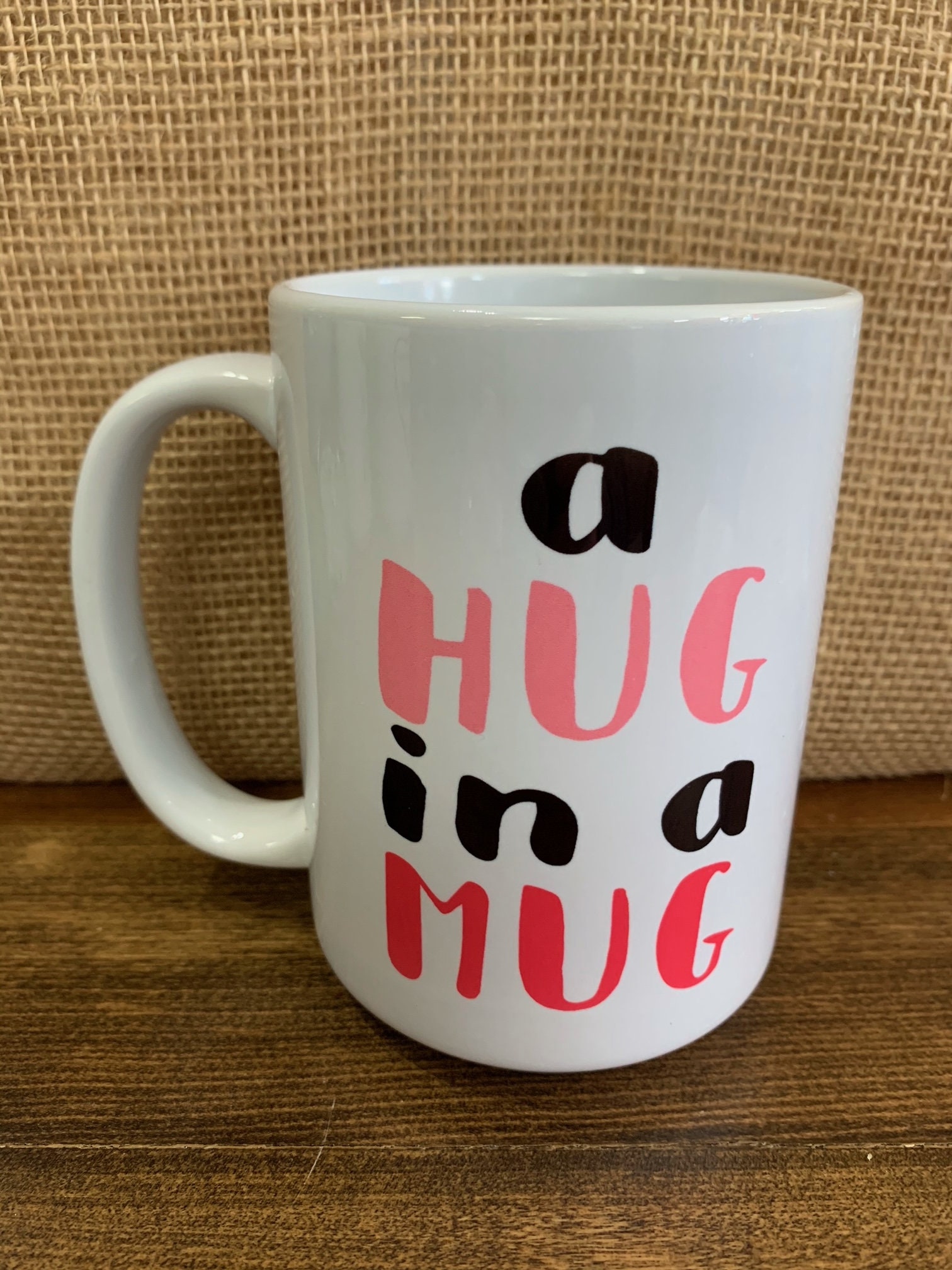 A Hug in a Mug mug | Etsy