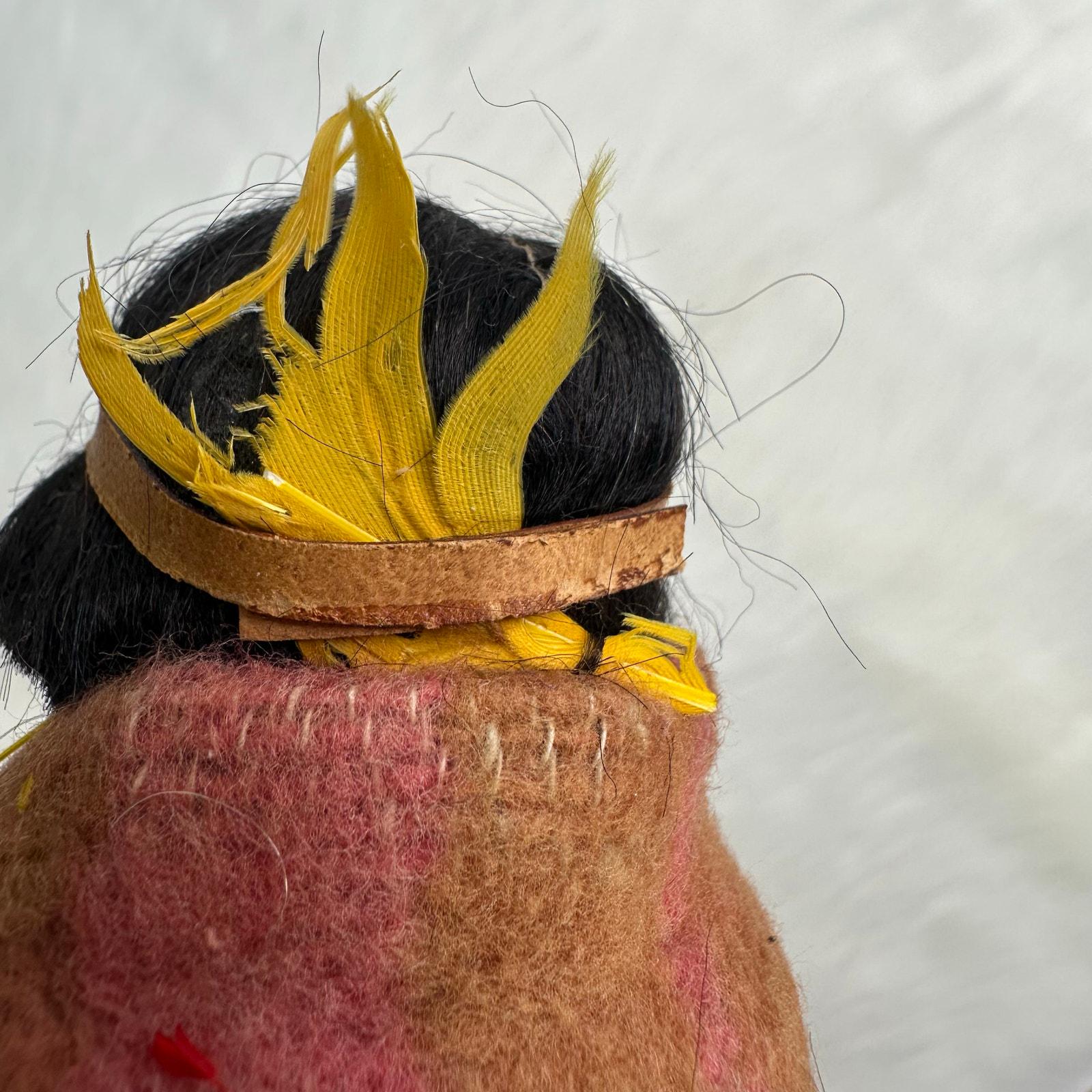 Vintage 1940’s Skookum Native American Souvenir Doll - Etsy
