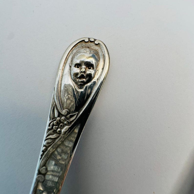 Vintage Gerber Baby Advertising Baby Spoon Set Marked Winthrop ...