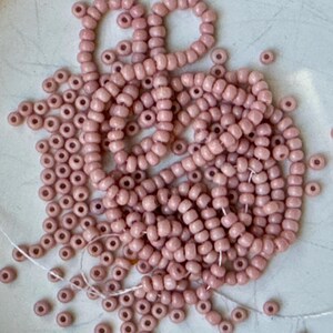 Cheyenne Pink Czech Beads From the 1950s - Etsy
