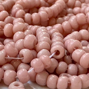 Cheyenne Pink Czech Beads From the 1950s - Etsy