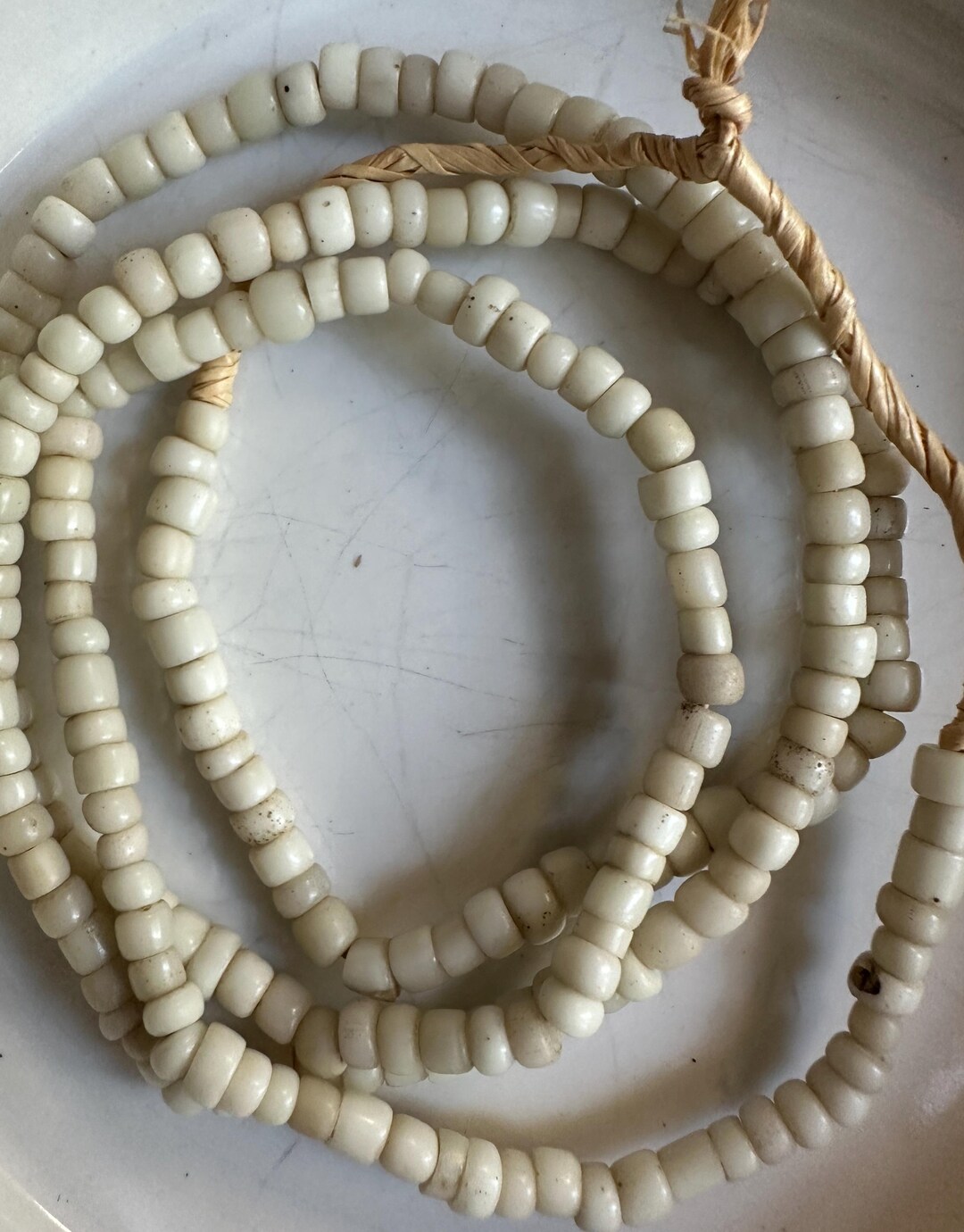 1920’s Old Bohemian Glass "porcelain" Strand - 4mm Beads - Etsy