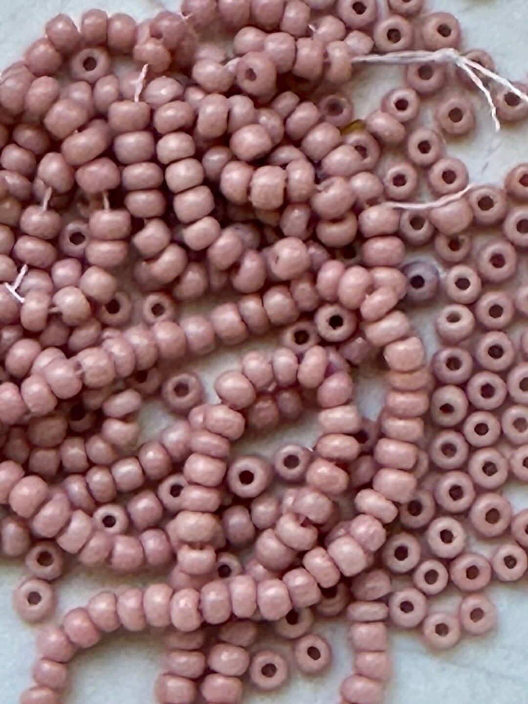 Cheyenne Pink Czech Beads From the 1950s - Etsy