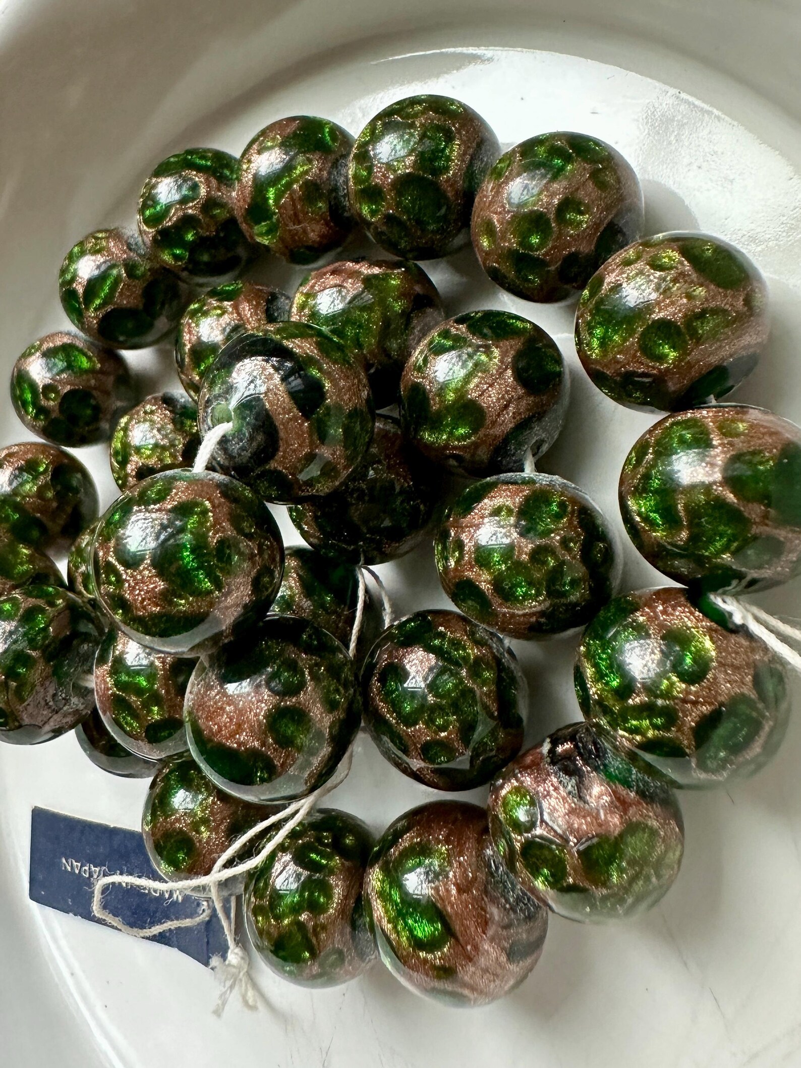 13mm Japanese Beads From the 1940's Pre-war - Etsy