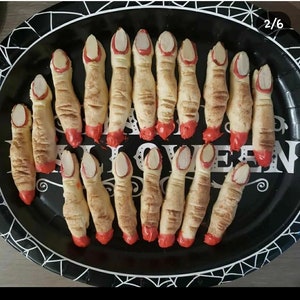 Halloween Severed Finger Cookies Sold by the Dozen - Etsy