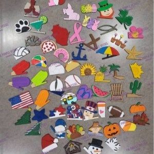 Truck Interchangeable Magnet Vintage Red Truck Christmas - Etsy