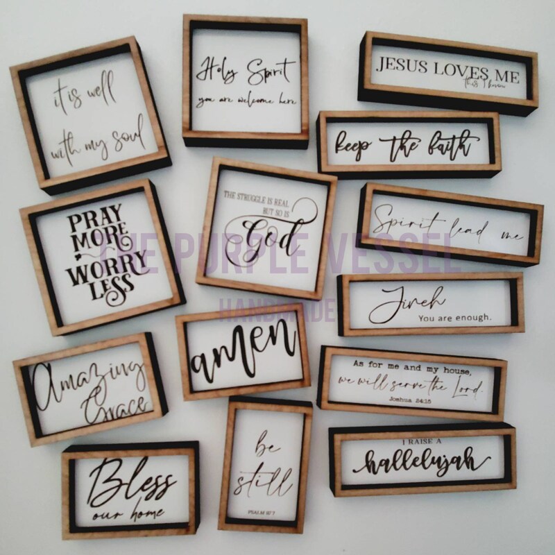 Christian Signs - Etsy