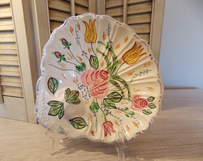 BLUE RIDGE CHINA Southern Potteries Hand Painted Shell - Etsy