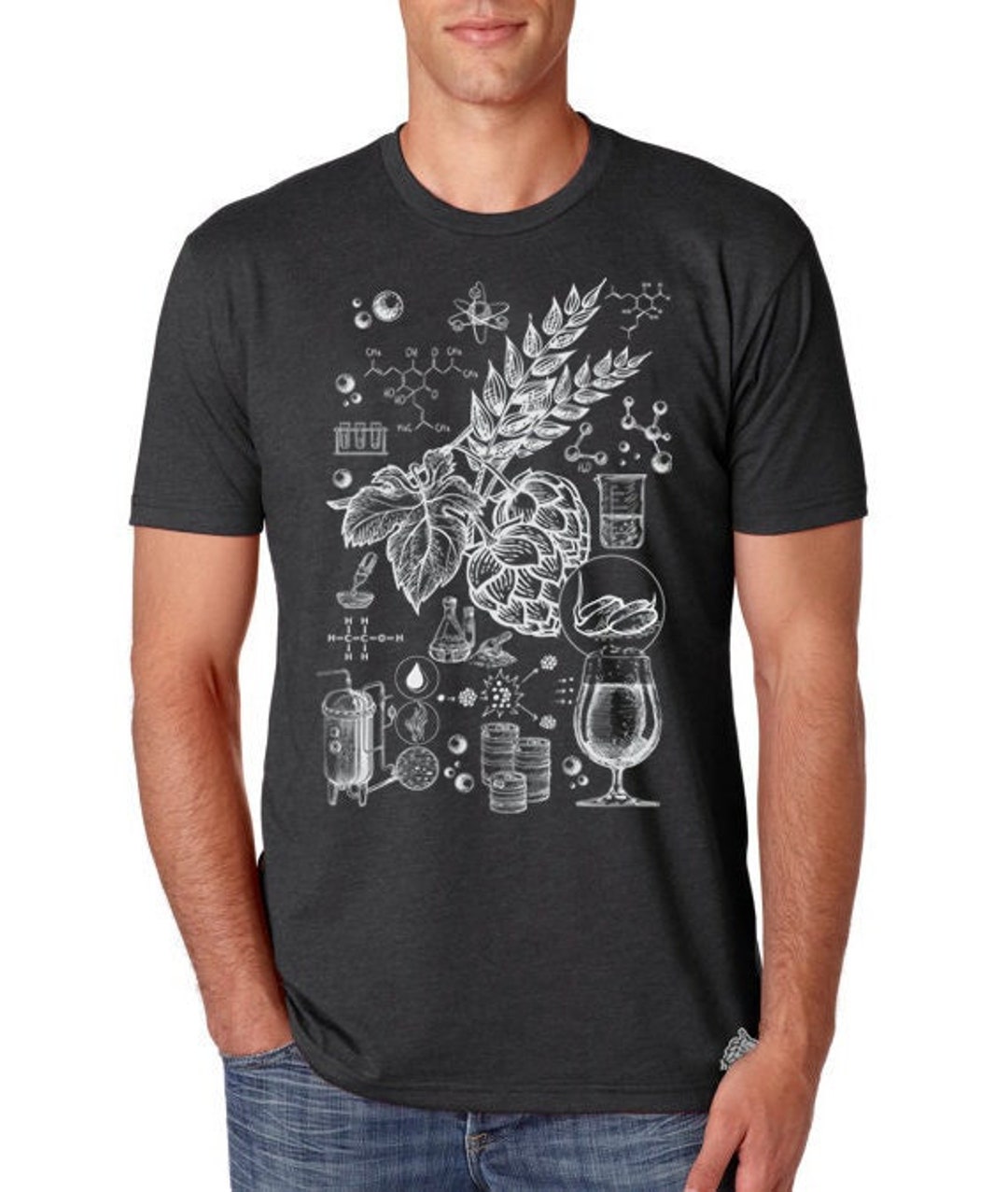 Beer Shirt, Science of Beer, Beer Drinker Beer Lover Beer Shirt Beer ...