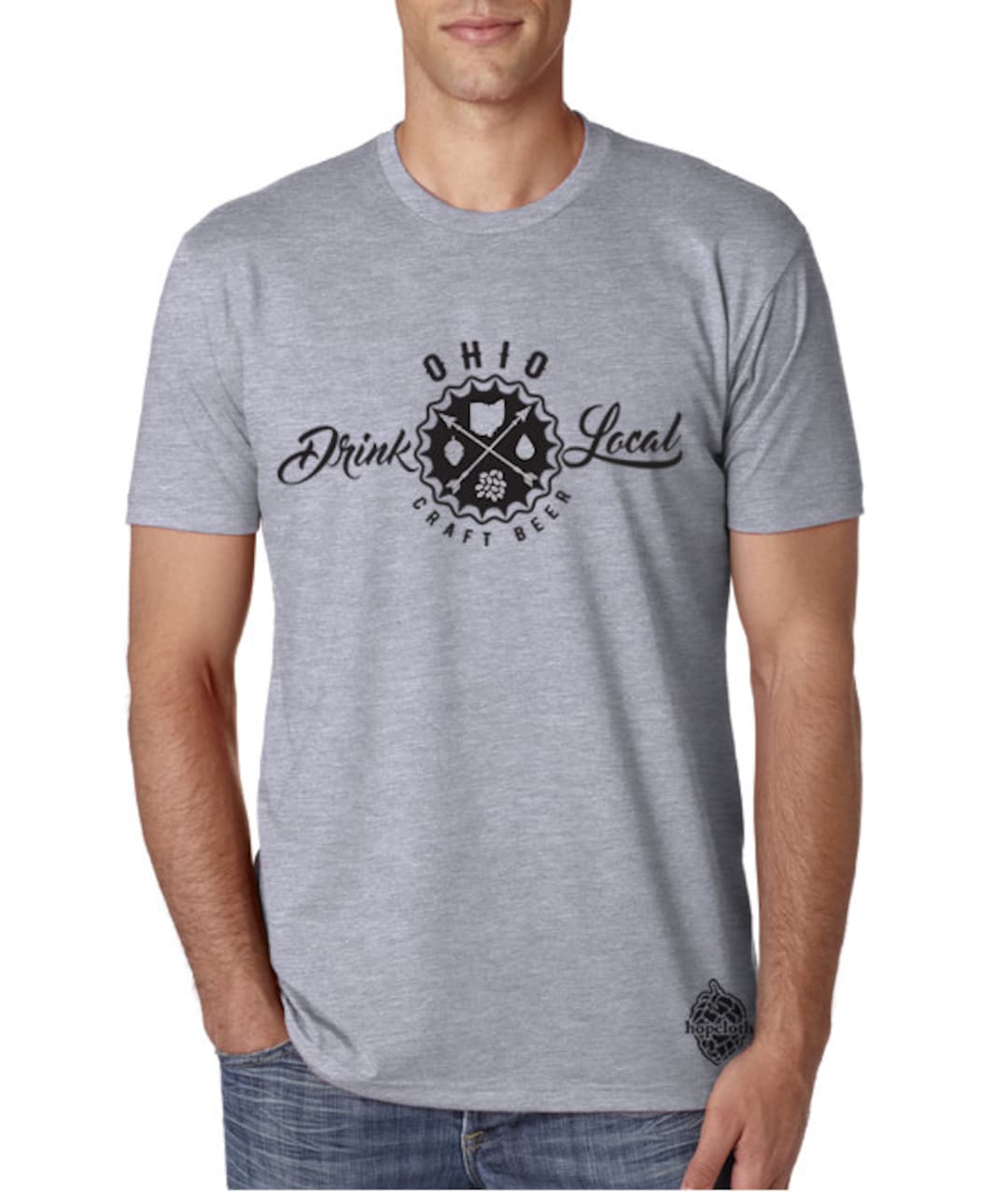 Craft Beer Shirt- Drink Local Ohio T-shirt - Etsy