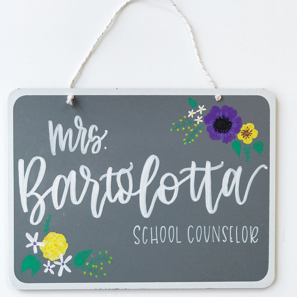 Personalized Name Sign Teacher Sign Teacher Gift Classroom - Etsy