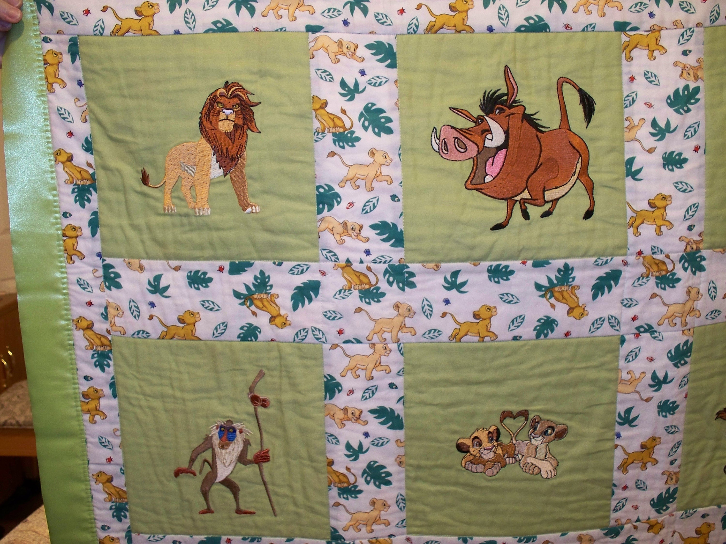 Lion King QUILT - Etsy