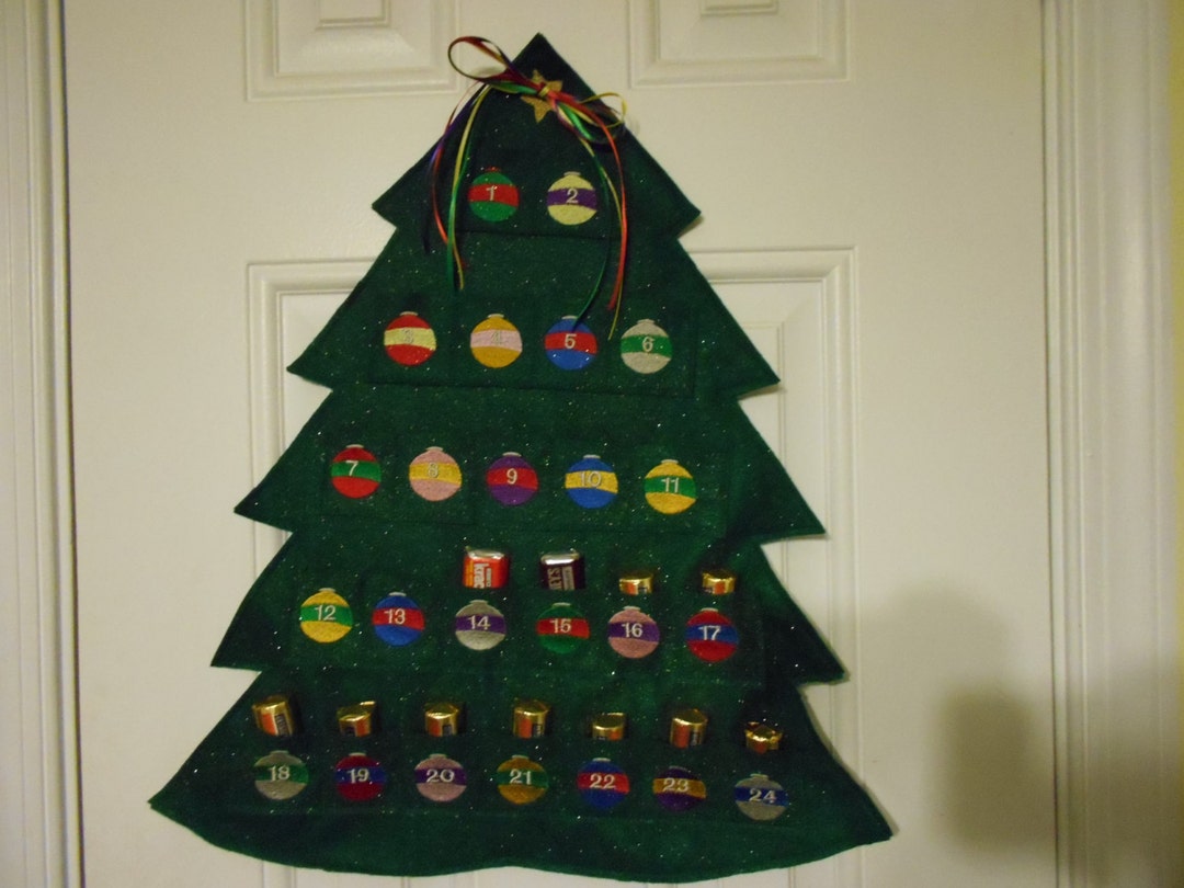 Christmas Tree Advent Calendar - Etsy