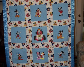 Mickey Quilt Pattern - Etsy