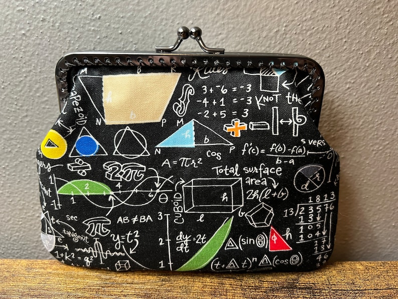 Math Coin Purse - Etsy