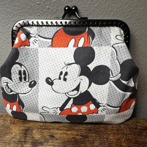 Large Mickey Mouse Coin Purse - Etsy