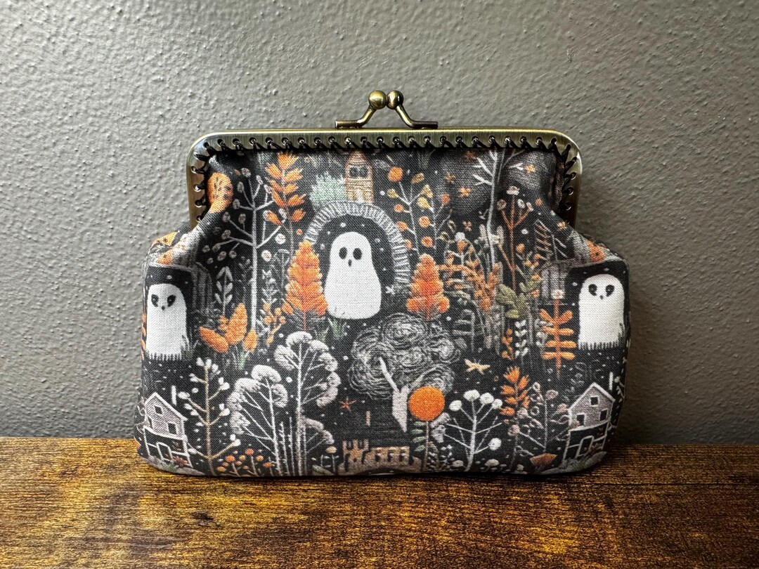 Large Ghosts in the Woods Coin Purse - Etsy