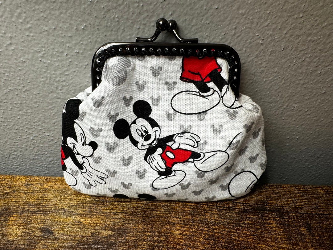 Mickey Mouse Coin Purse - Etsy