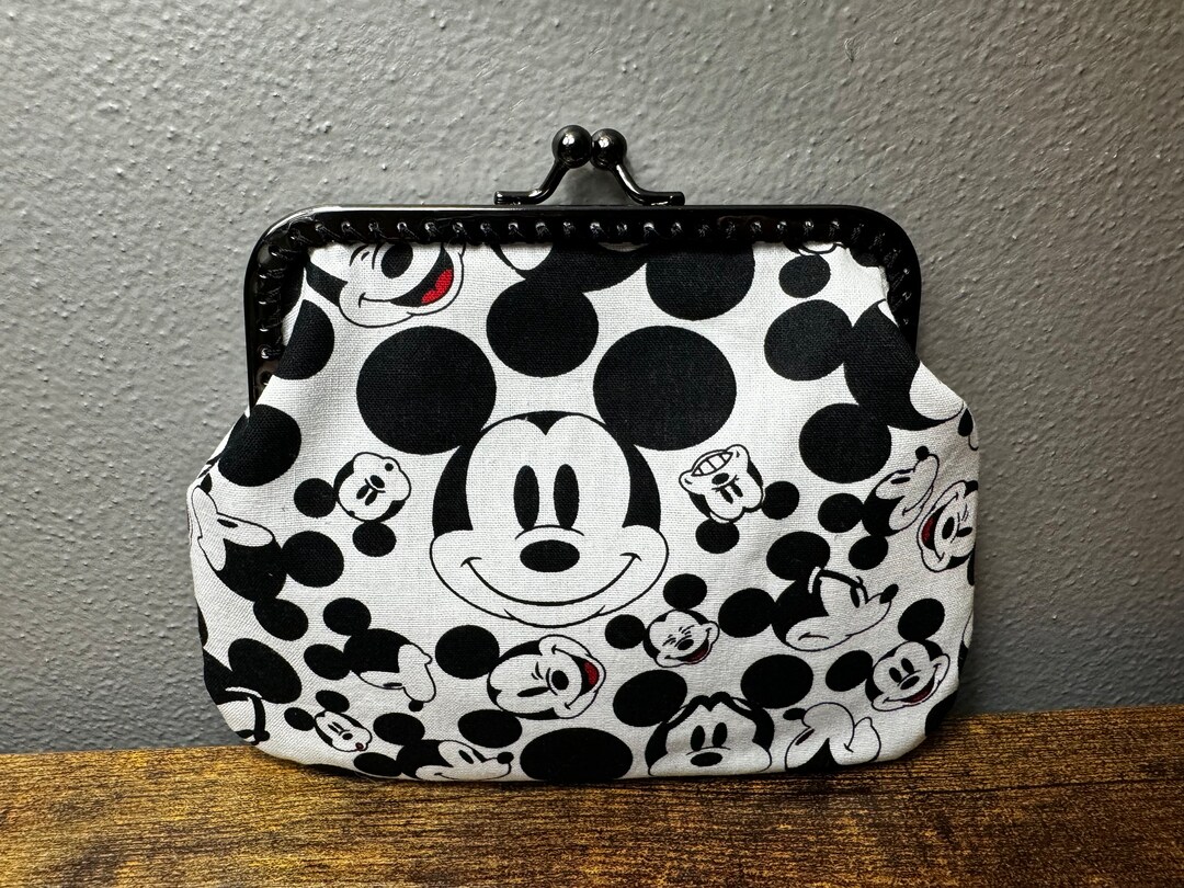 Mickey Mouse Coin Purse - Etsy