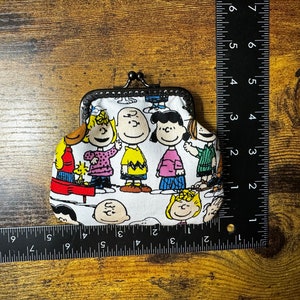 Peanuts Coin Purse With Kiss Clasp - Etsy