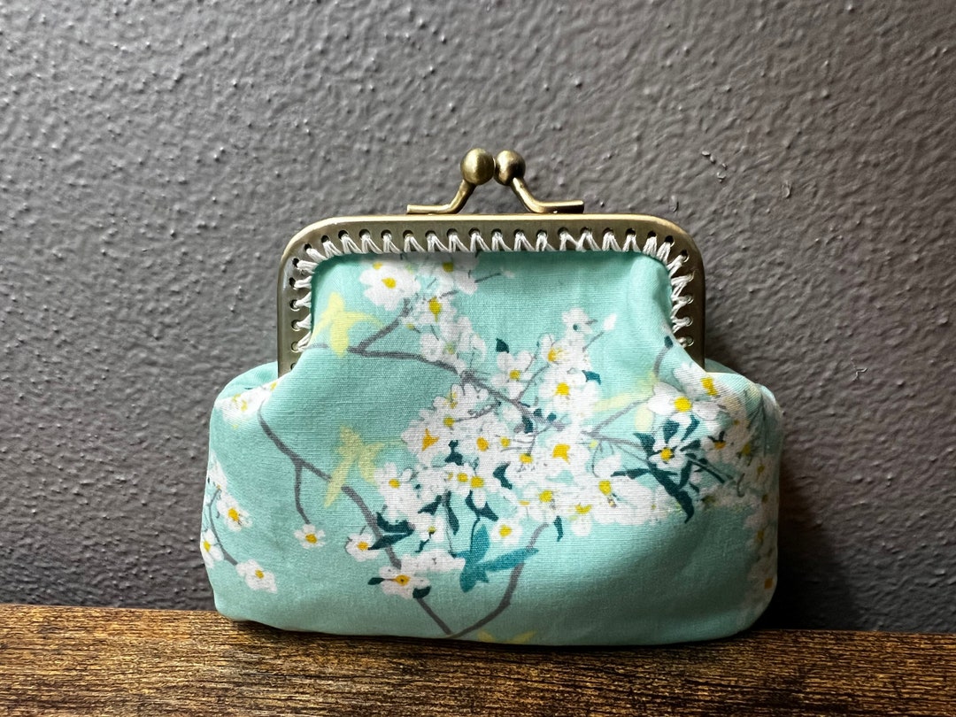 Cherry Blossom Coin Purse - Etsy