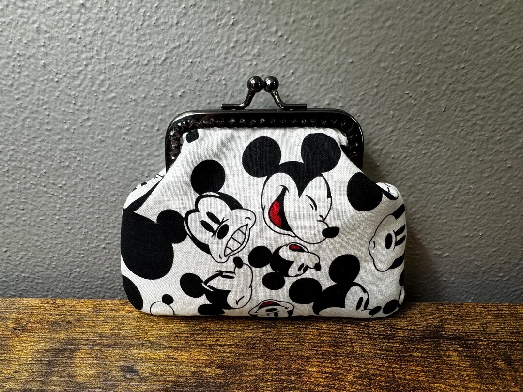 Mickey Mouse Coin Purse - Etsy