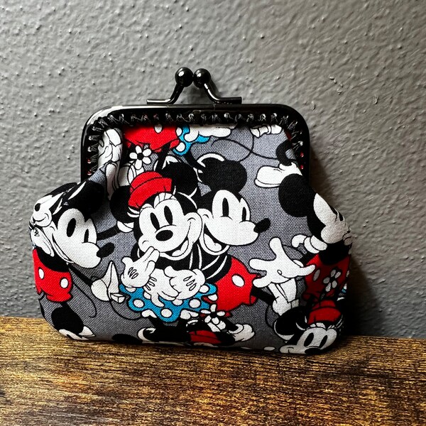 Mickey Mouse Coin Purse - Etsy