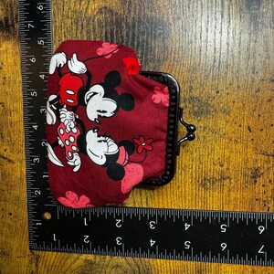 Mickey and Minnie Coin Purse - Etsy