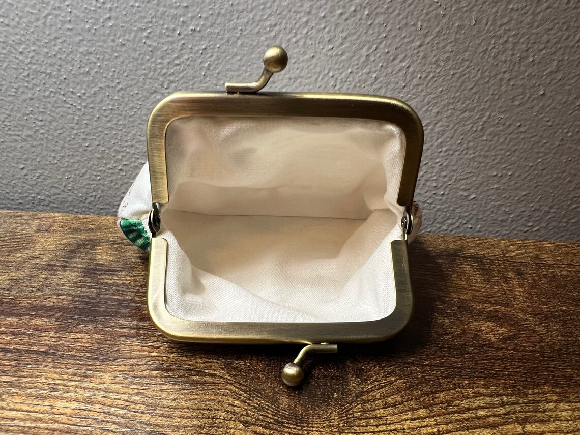 Vintage Ladies Print Coin Purse - Etsy