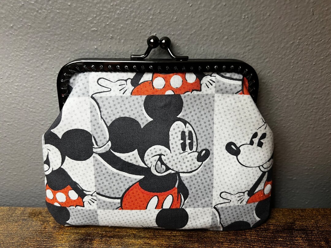 Large Mickey Mouse Coin Purse - Etsy