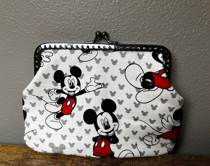 Mickey Mouse Coin Purse - Etsy