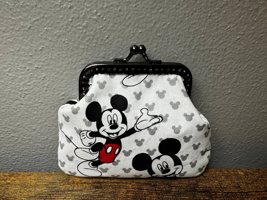 Mickey Mouse Coin Purse - Etsy