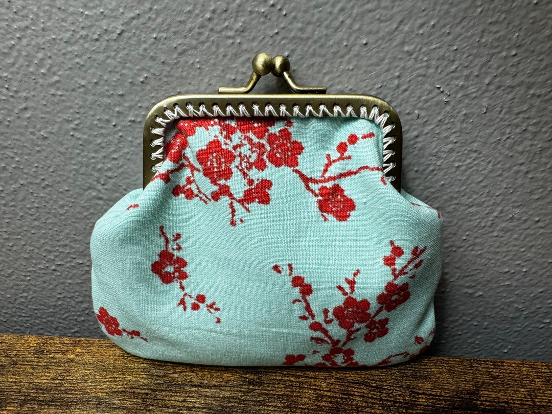 Cherry Blossom Coin Purse - Etsy