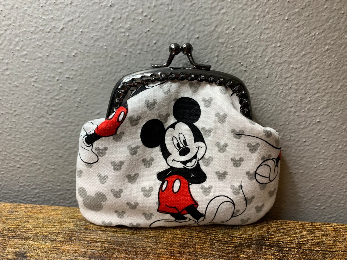 Mickey Mouse Coin Purse | Etsy