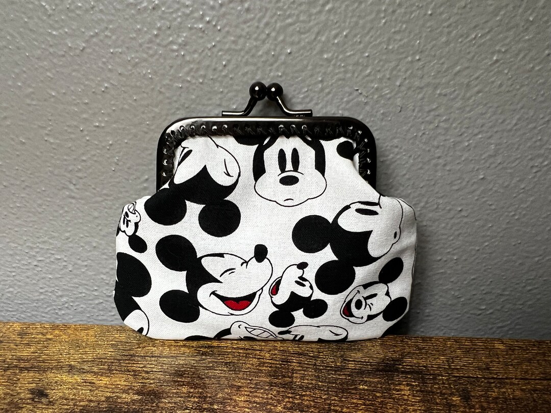 Mickey Mouse Coin Purse - Etsy