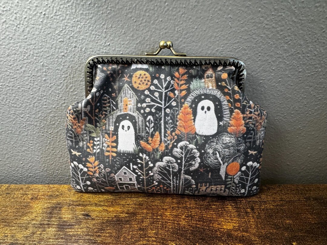 Large Ghosts in the Woods Coin Purse - Etsy