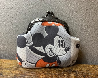 Mickey Mouse Coin Purse | Etsy
