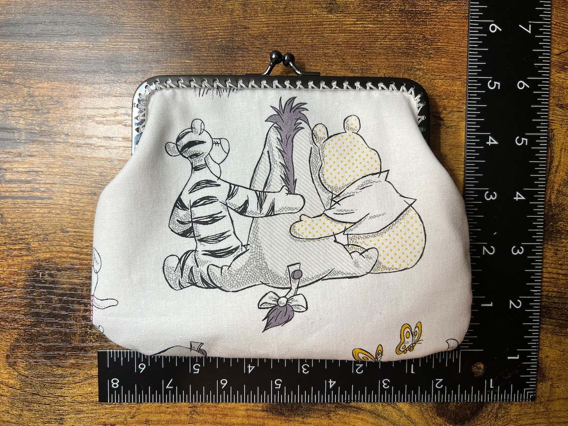 Large Pooh and Piglet Coin Purse - Etsy