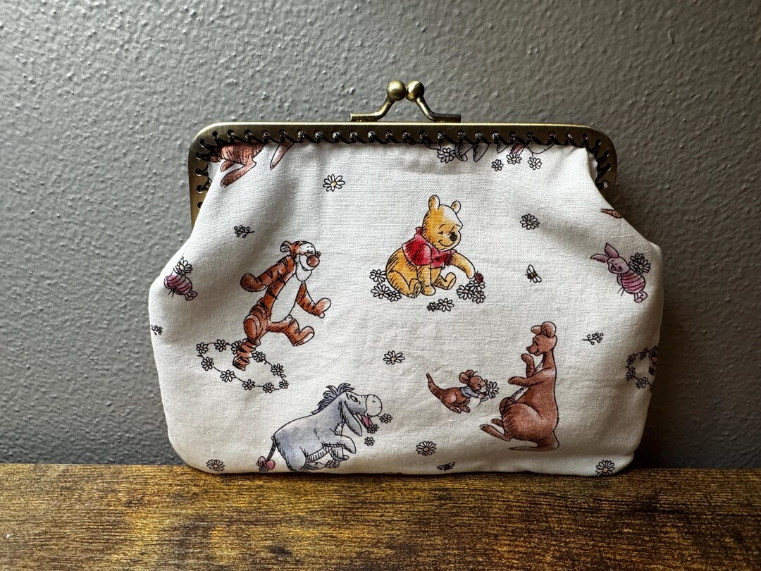 Large Winnie the Pooh Coin Purse - Etsy