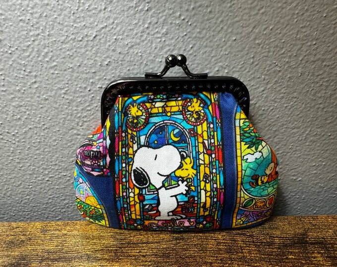 Stained Glass Peanuts Coin Purse - Etsy