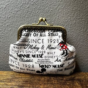 Mickey and Minnie Coin Purse - Etsy