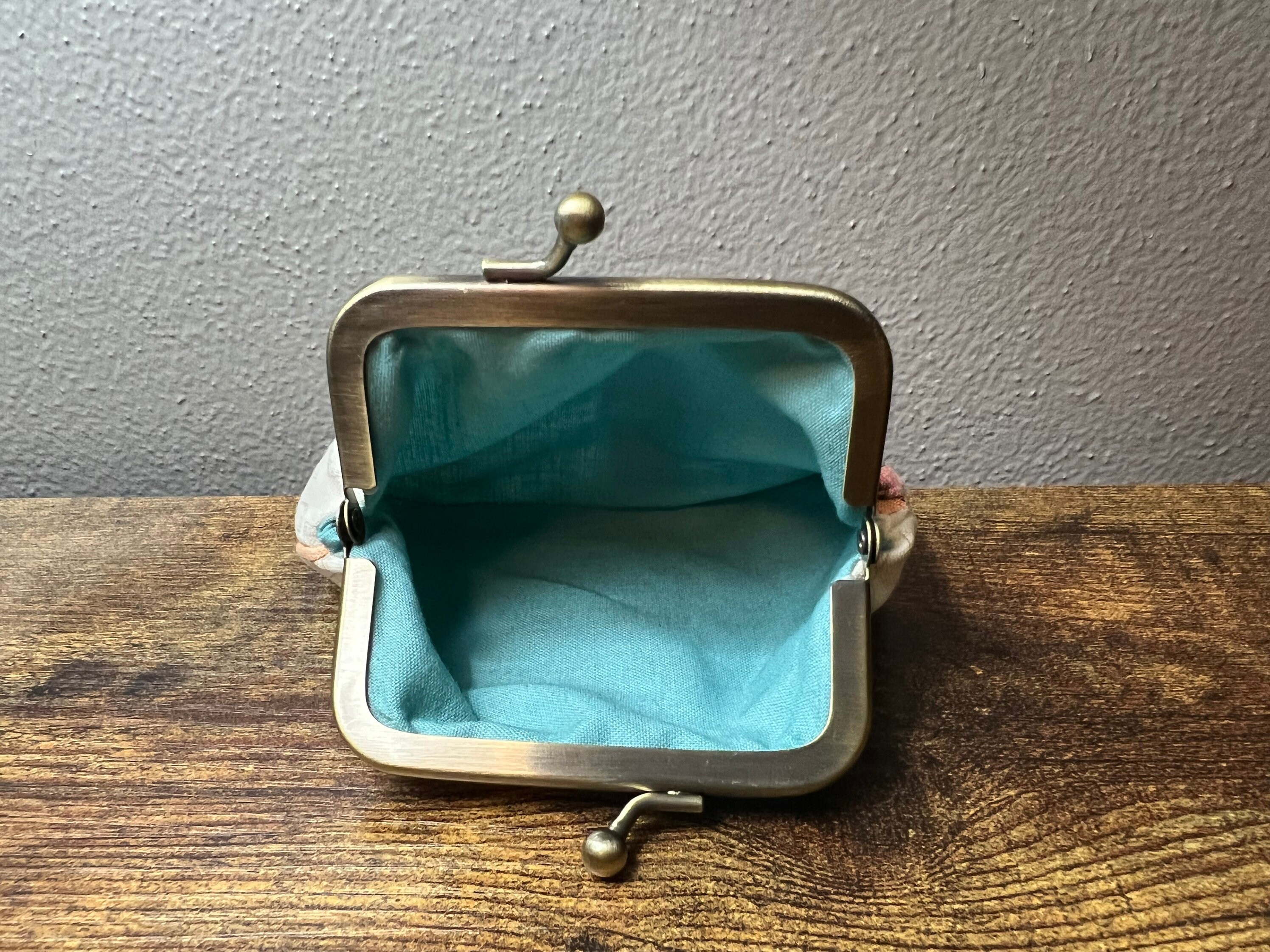 Vintage Ladies Print Coin Purse - Etsy